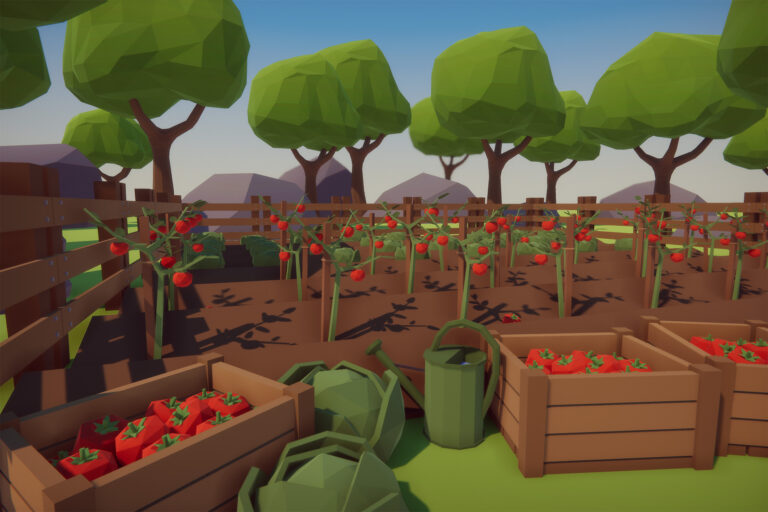Low Poly Farm Pack Lite - Just Create Studios