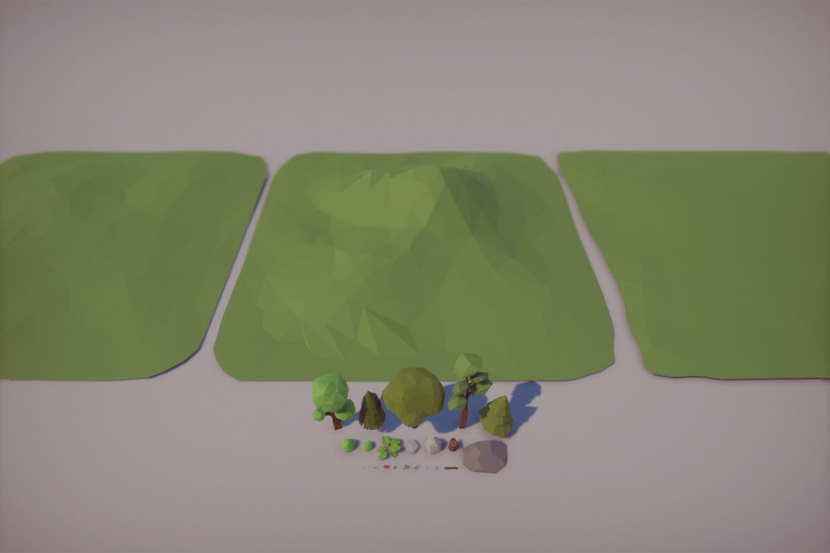 Low Poly Simple Nature Pack - Just Create Studios
